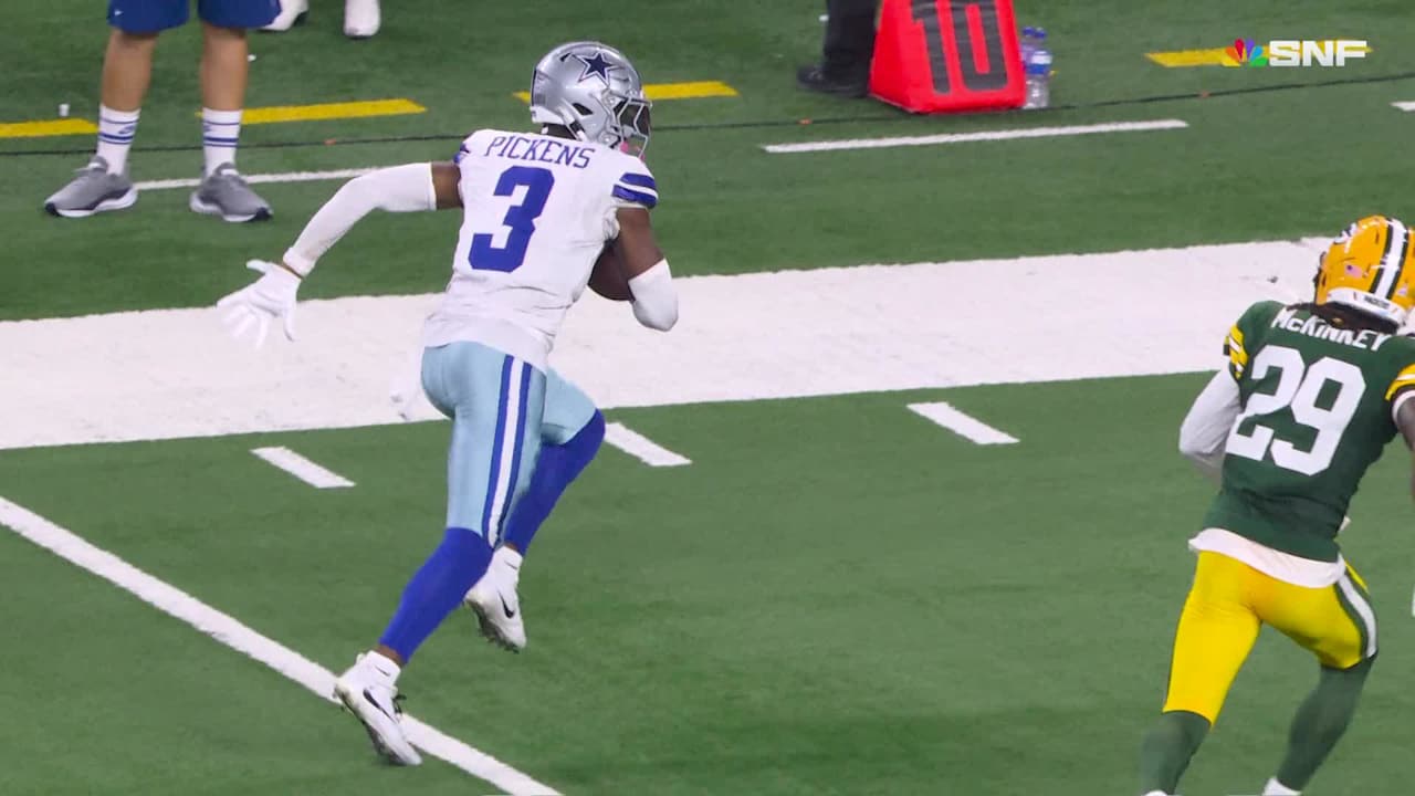 Dallas Cowboys wide receiver George Pickens' best plays from 134-yard ...