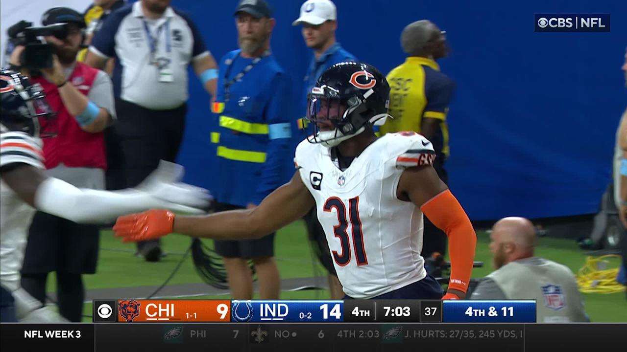 Chicago Bears defensive back Kevin Byard's pivotal PBU prevents ...