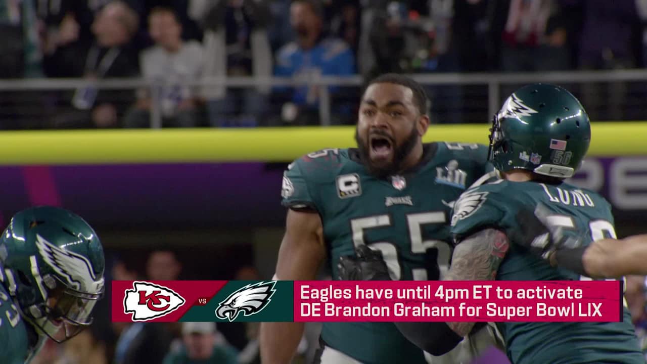 NFL Network Insiders Ian Rapoport, Mike Garafolo: Philadelphia Eagles have until 4pm ET to ...