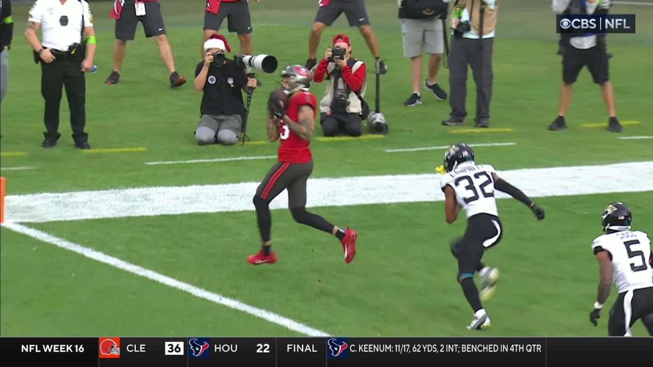 Tampa Bay Buccaneers wide receiver Mike Evans' 12th touchdown catch of ...