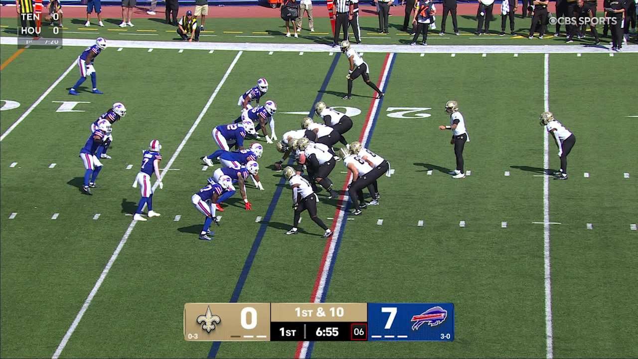 New Orleans Saints running back Kendre Miller's 18-yard TD run comes after RB breaks three ...