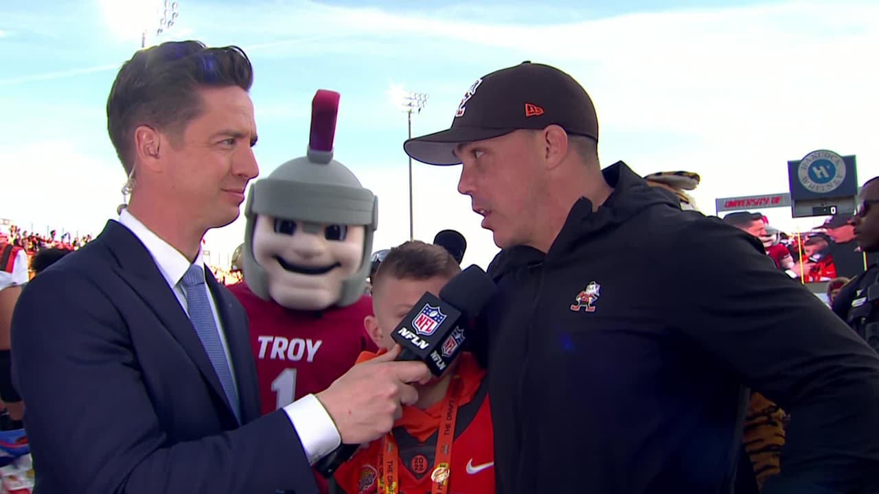 The American Teams head coach Bubba Ventrone speaks following emotional ...