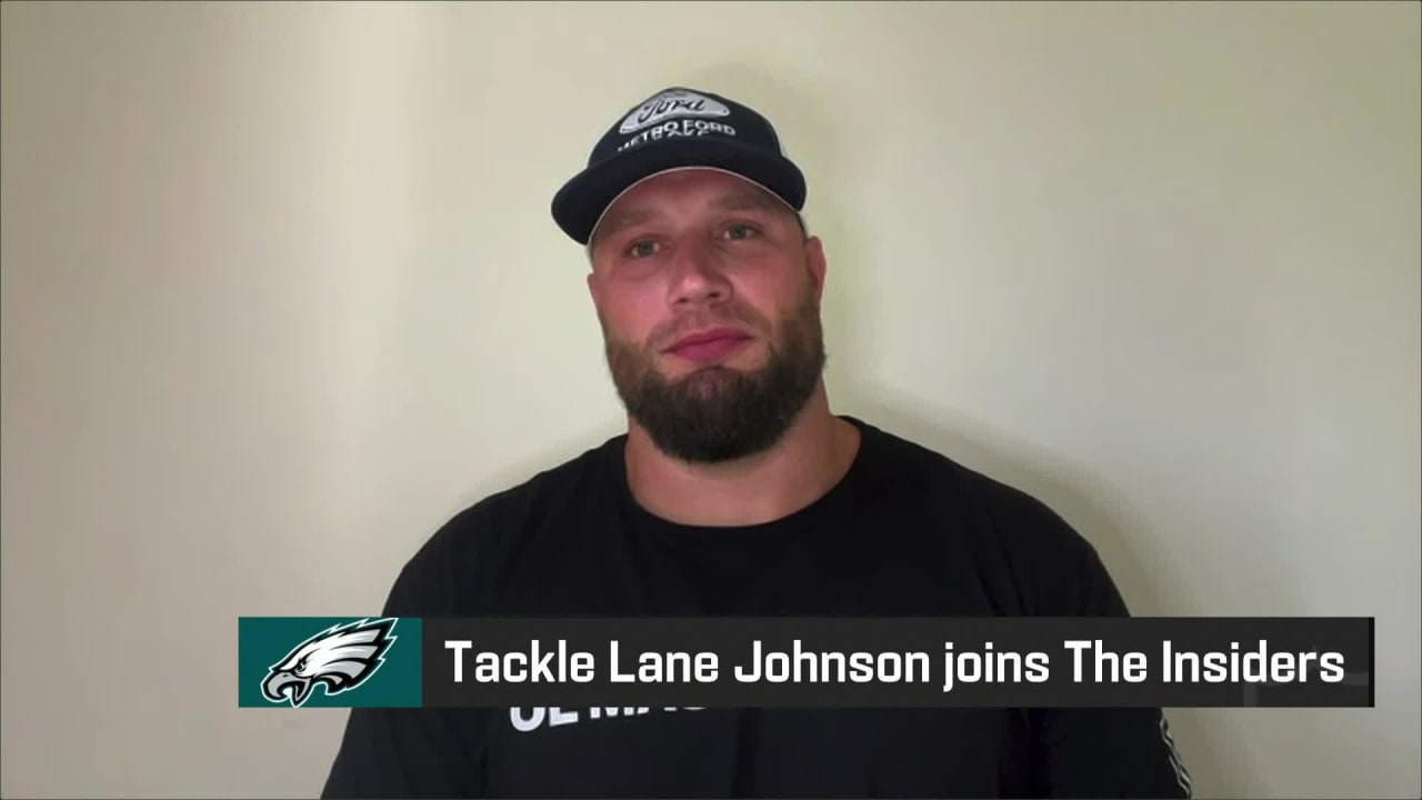 Philadelphia Eagles OT Lane Johnson joins 'The Insiders' for exclusive ...