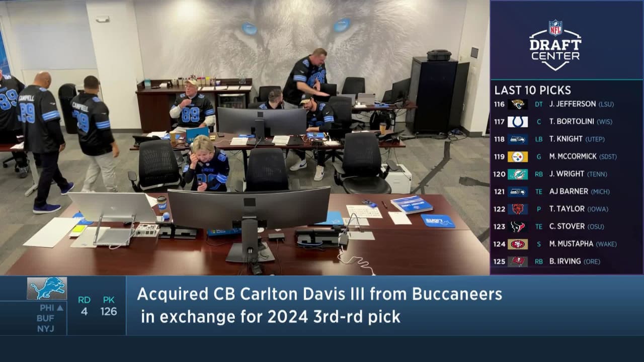 NFL Network's Bucky Brooks explains why Lions' draft room is wearing ...