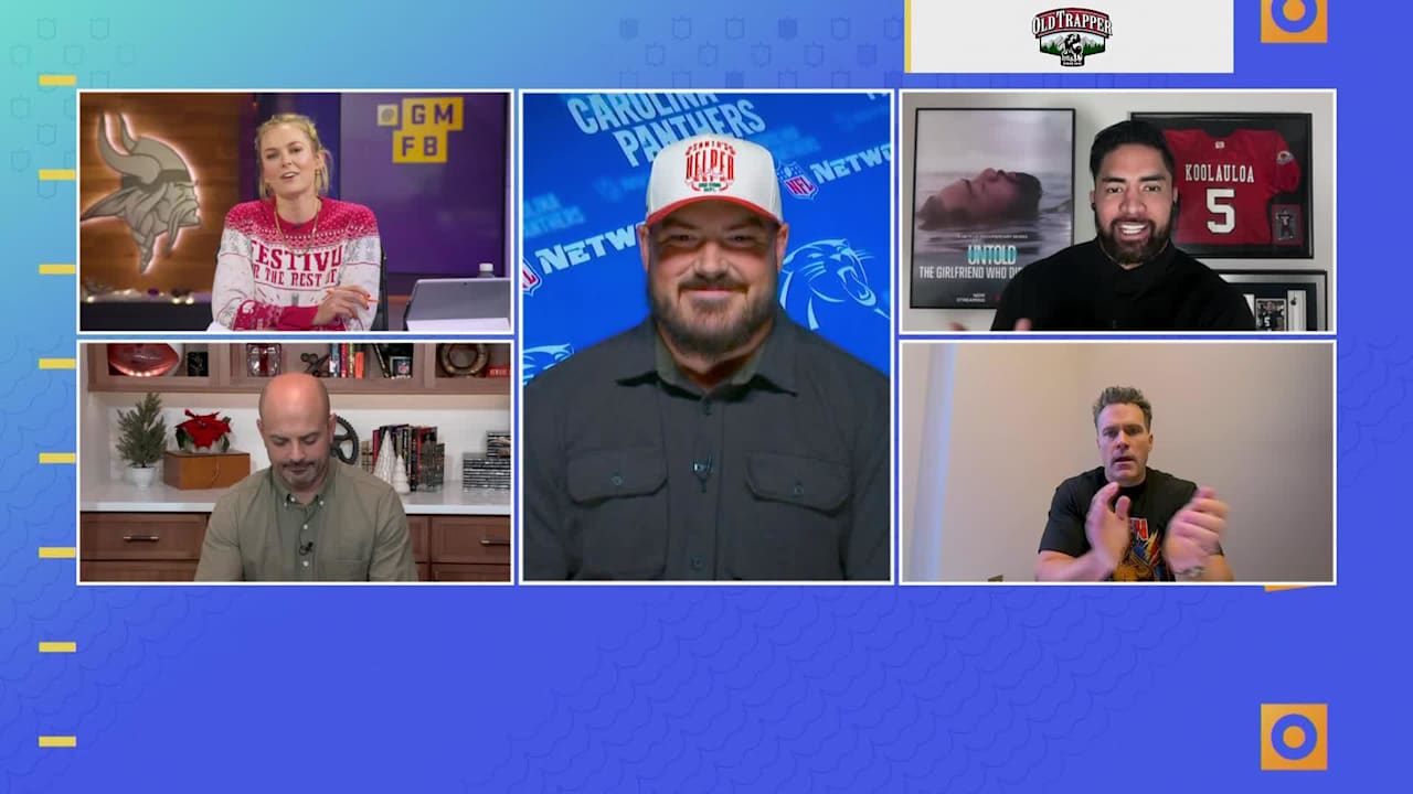 Carolina Panthers guard Austin Corbett joins 'GMFB' to discuss being ...