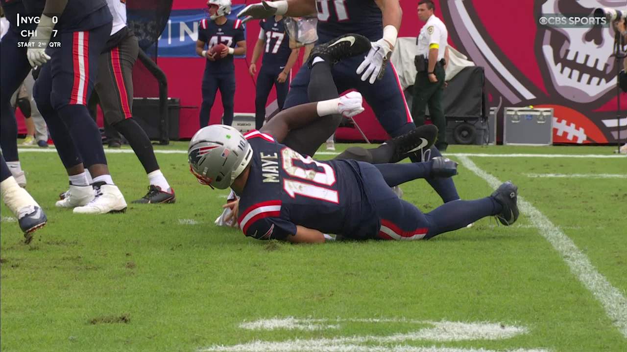 Can't-Miss Play: 72-yard TD! New England Patriots quarterback Drake ...