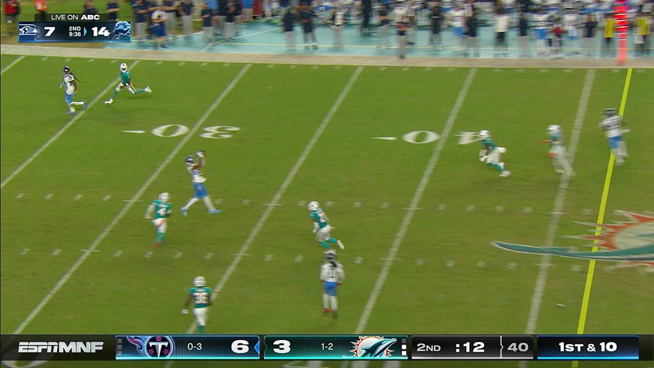 Tennessee Titans quarterback Mason Rudolph's 26-yard deep strike ends ...