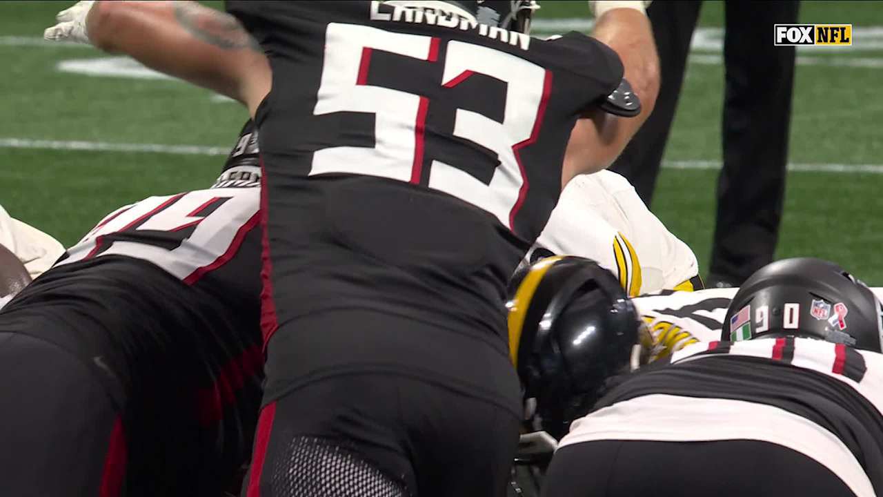 Atlanta Falcons linebacker Nate Landman wows announcers with fourth ...
