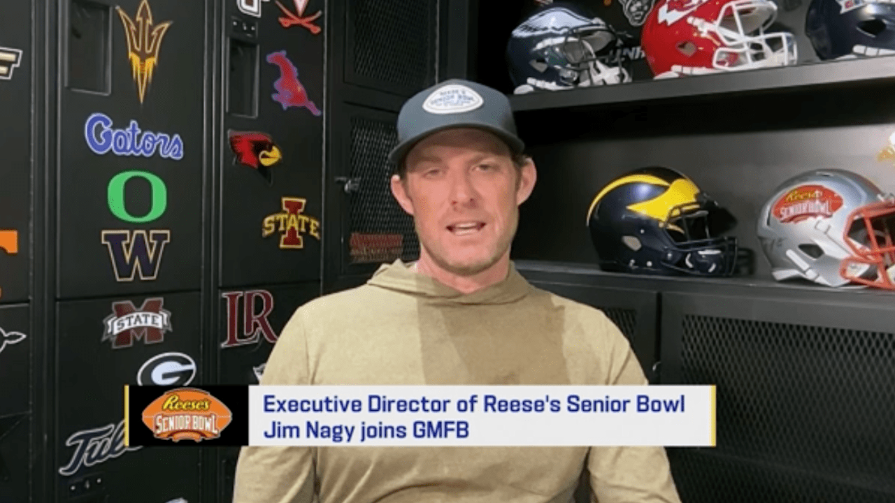Jim Nagy previews Reese's Senior Bowl | 'GMFB'