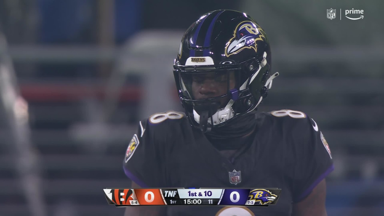 Baltimore Ravens quarterback Lamar Jackson's best plays from 318-yard game on 'Thursday Night ...