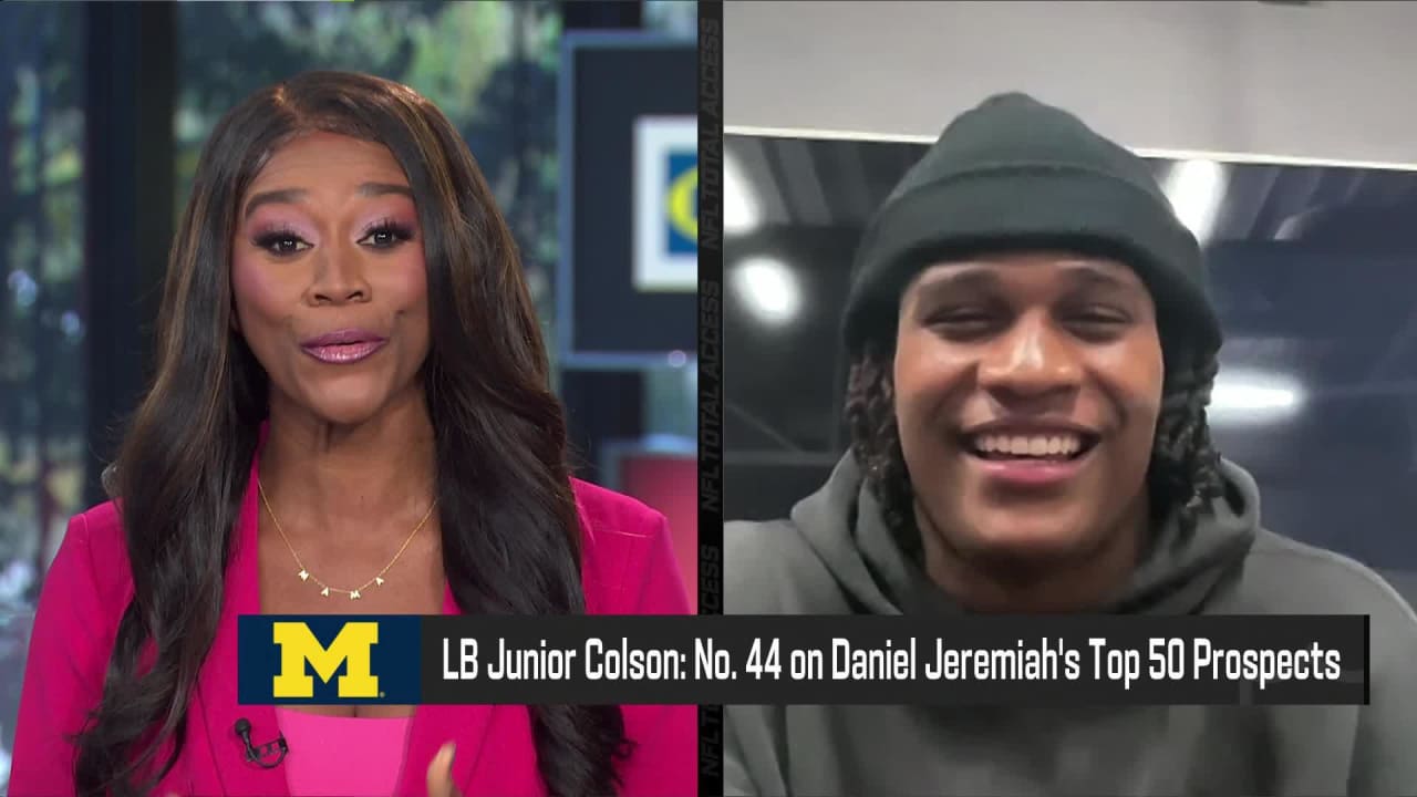 Linebacker Junior Colson joins 'NFL Total Access' to talk build up to draft