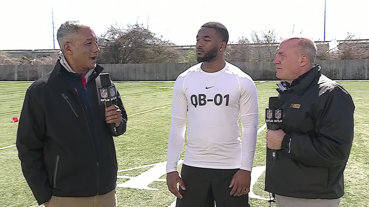 Quarterback Davius Richard on what he's trying to show scouts during ...