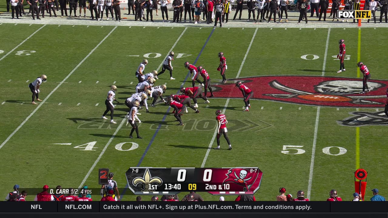 New Orleans Saints running back Alvin Kamara's nifty juke move in ...