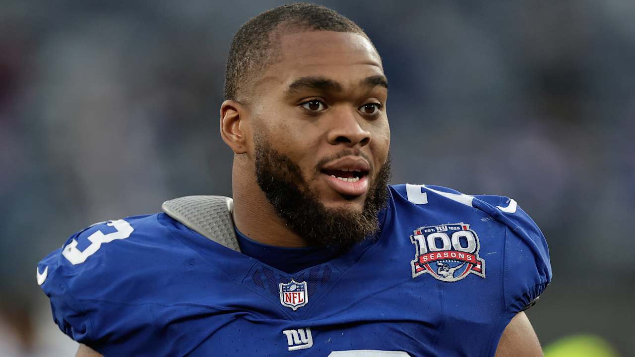 Giants O-line coach: Evan Neal 'doing well so far' in transition from ...