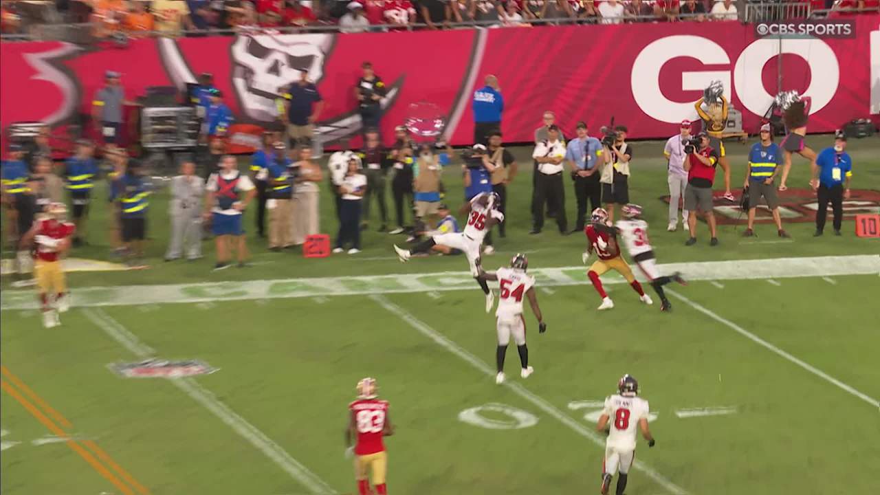 Tampa Bay Buccaneers cornerback Jamel Dean picks off San Francisco ...