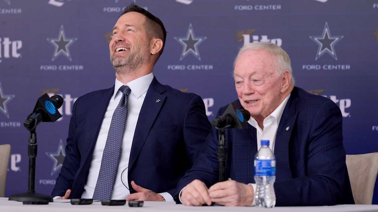 Cowboys owner Jerry Jones on hiring Brian Schottenheimer as HC: 'This is as big a risk as you ...
