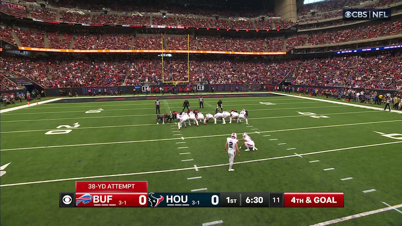 Buffalo Bills kicker Tyler Bass' 38-yard field goal opens scoring in ...