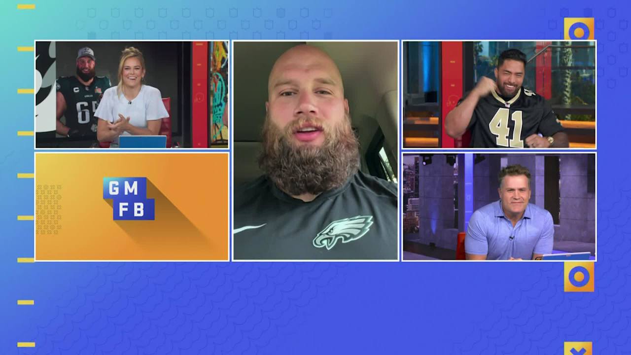 Philadelphia Eagles offensive lineman Lane Johnson joins 'GMFB' to ...