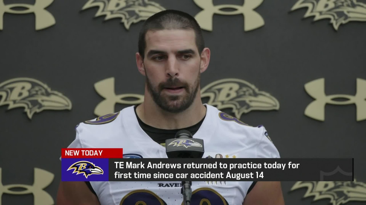Baltimore Ravens tight end Mark Andrews talks about excitement to be ...