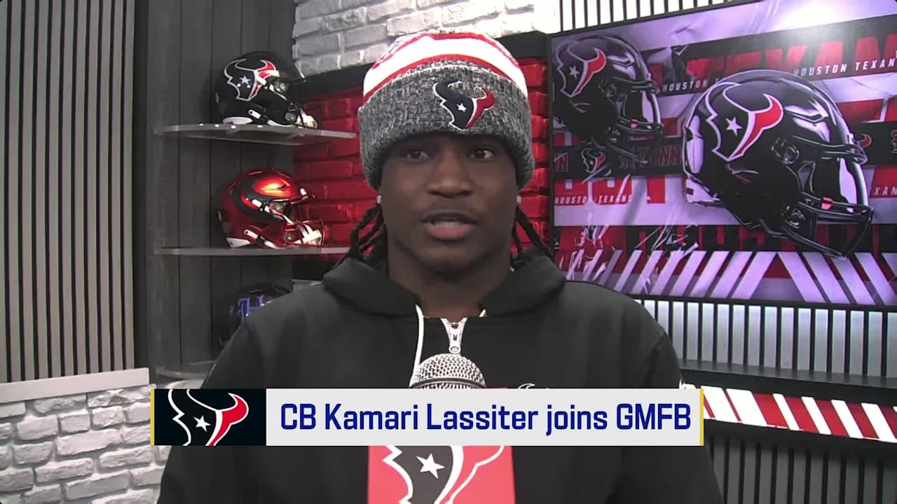 Houston Texans cornerback Kamari Lassiter on how Texans can continue ...