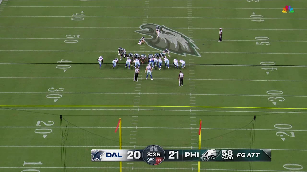 Philadelphia Eagles kicker Jake Elliott's 58-yard field goal boosts ...