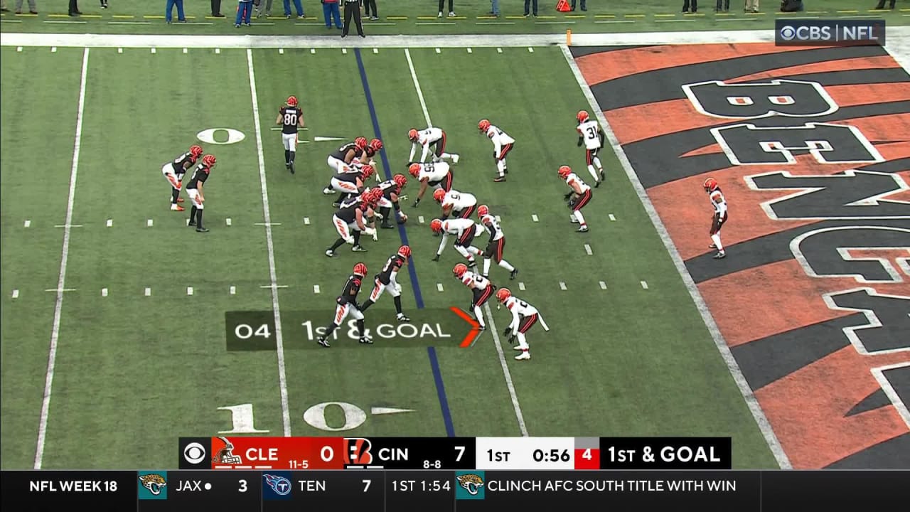 Cincinnati Bengals running back Joe Mixon's second touchdown of first ...