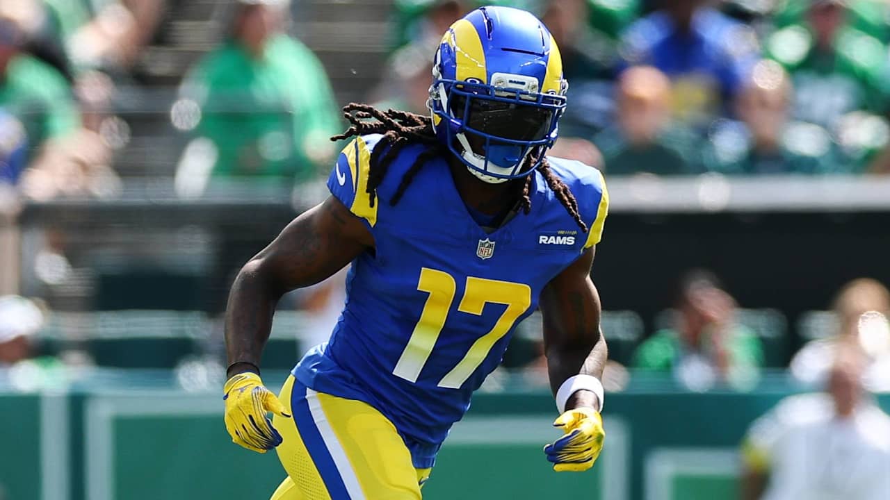 NFL news roundup: Rams WR Davante Adams (hamstring) questionable to ...