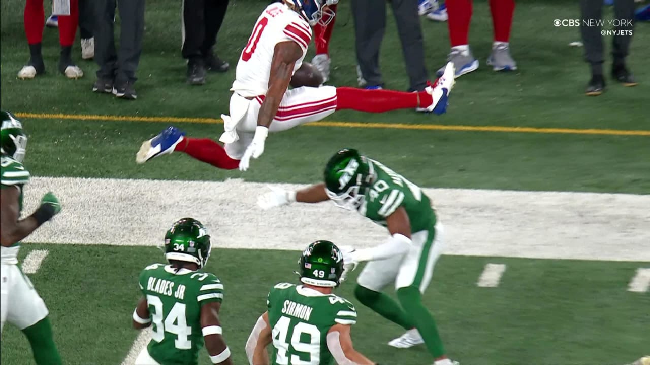 Can't-Miss Play: Insane hurdle alert! New York Giants wide receiver ...