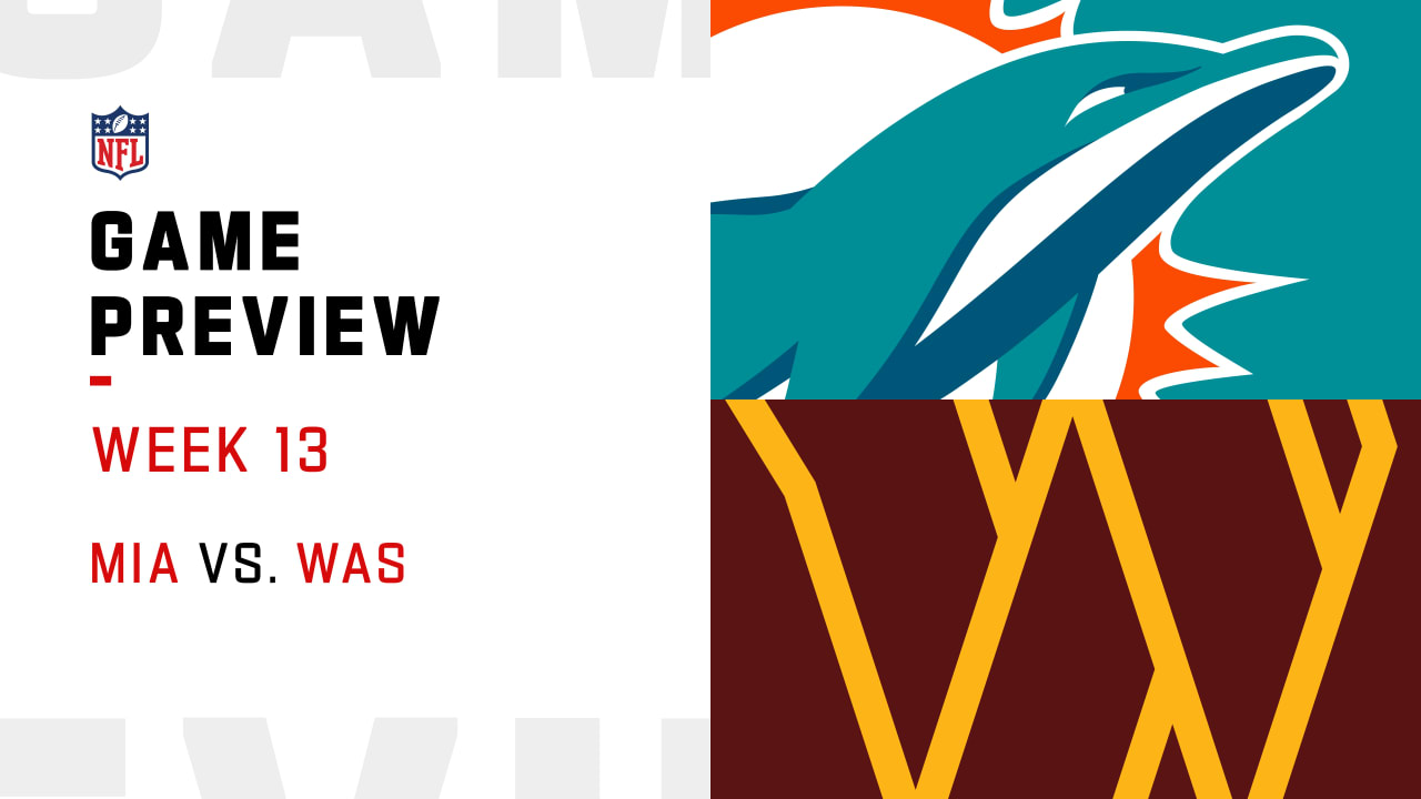 Miami Dolphins vs. Washington Commanders preview | Week 13