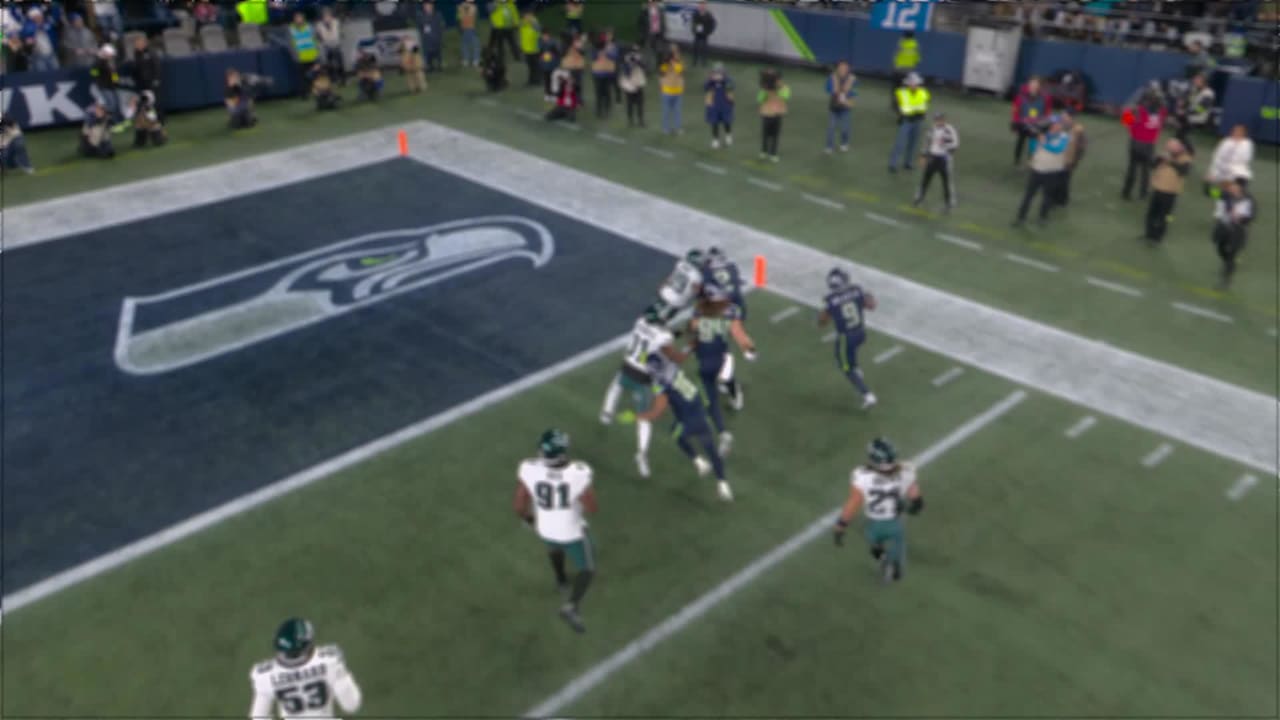 Seattle Seahawks running back Kenneth Walker III follows convoy of ...