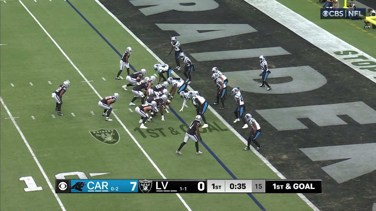 Las Vegas Raiders running back Alexander Mattison's TD run gets Raiders ...