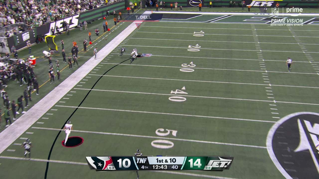 "Thursday Night Football" Prime Vision highlights Houston Texans wide ...