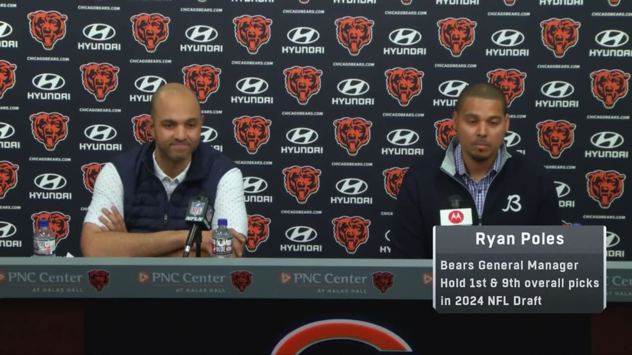 Chicago Bears general manager Ryan Poles on drafting USC Trojans ...