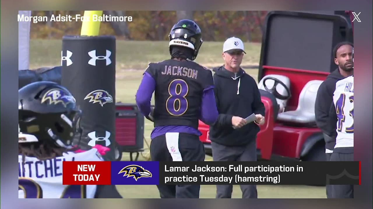 Baltimore Ravens quarterback Lamar Jackson on hamstring injury: 'I feel ...