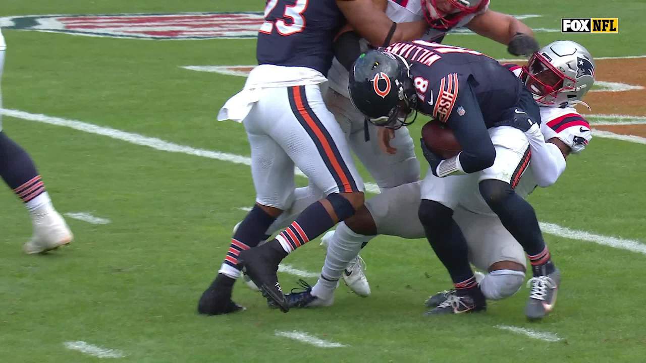 New England Patriots safety Dell Pettus records Patriots sixth sack of ...