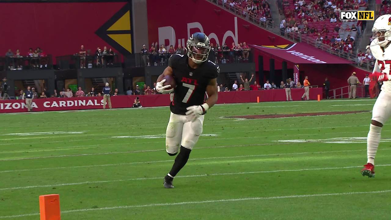 Atlanta Falcons running back Bijan Robinson finds paydirt on 13-yard ...