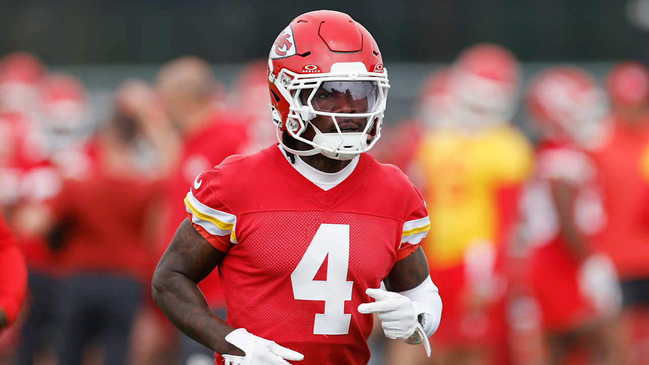 NFL news roundup: Chiefs WR Rashee Rice (knee), OT Josh Simmons (knee ...