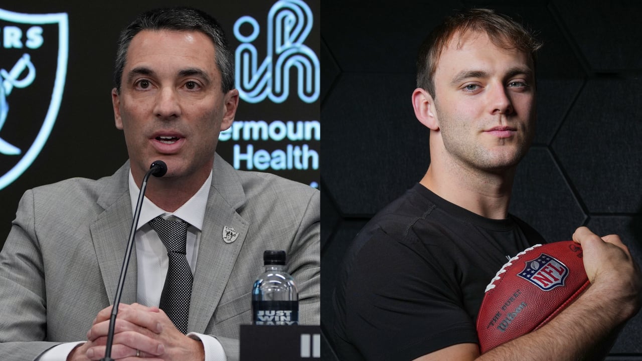Raiders GM Tom Telesco on 13th overall pick: 'Typically, I use a magic ...