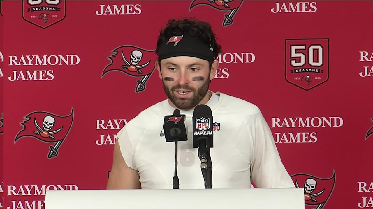 Tampa Bay Buccaneers quarterback Baker Mayfield breaks down touchdown ...