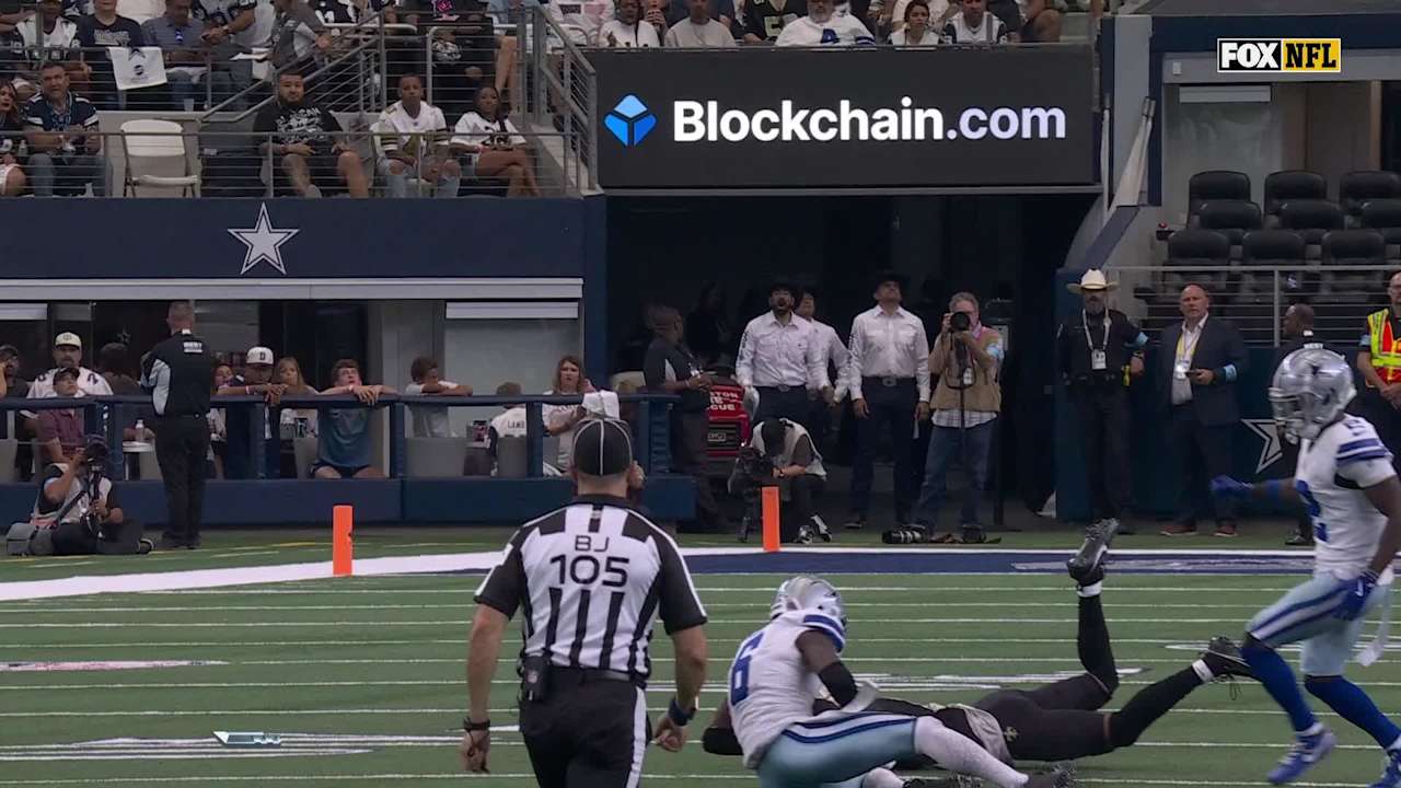 Dallas Cowboys cornerback Donovan Wilson capitalizes off New Orleans ...