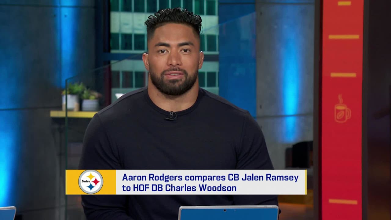 "Good Morning Football" reacts to Pittsburgh Steelers quarterback Aaron ...