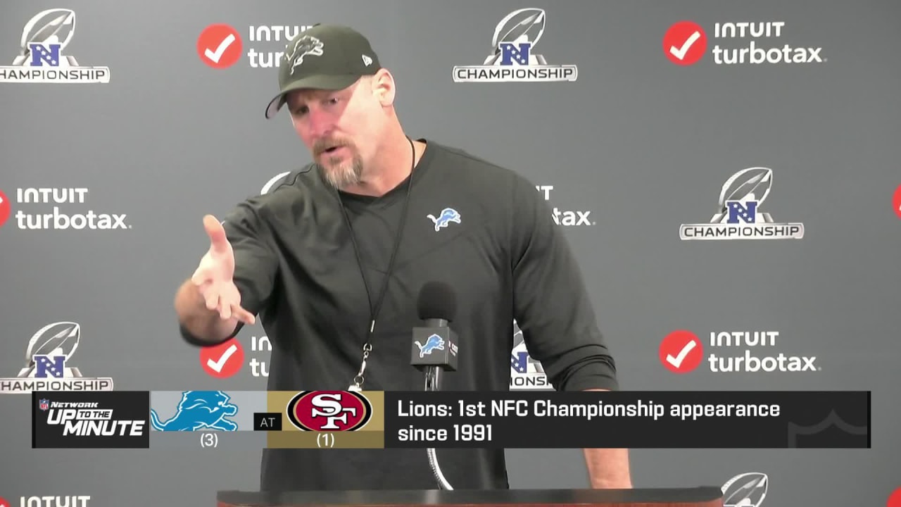 Detroit Lions head coach Dan Campbell discusses why Lions' preparation ...