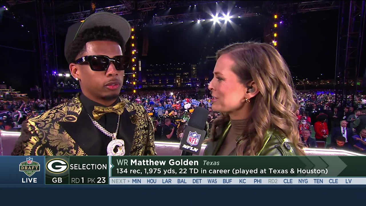 Green Bay Packers wide receiver Matthew Golden: ‘I just want to give ...
