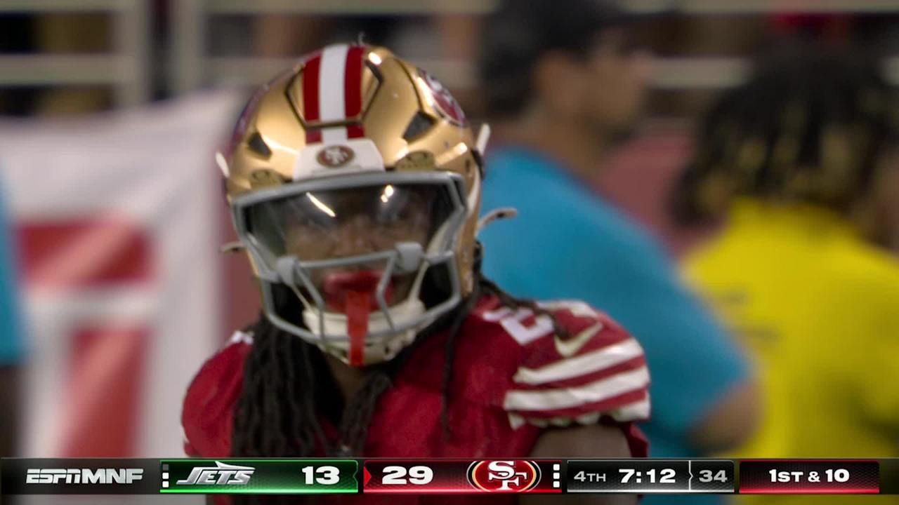 San Francisco 49ers running back Jordan Mason's 23-yard rush marks ...