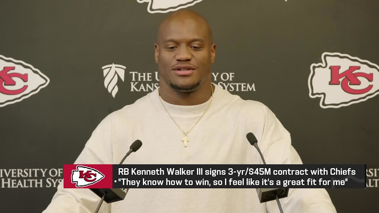 Kansas City Chiefs running back Kenneth Walker on Chiefs III: 'They ...