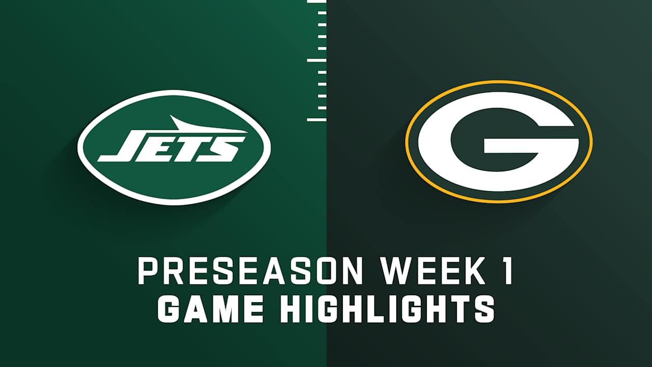 New York Jets vs. Green Bay Packers highlights | Preseason Week 1