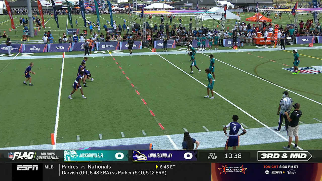 Jaguars Elite Jaguars vs. Old Skewl Ravens highlights | NFL FLAG Championships