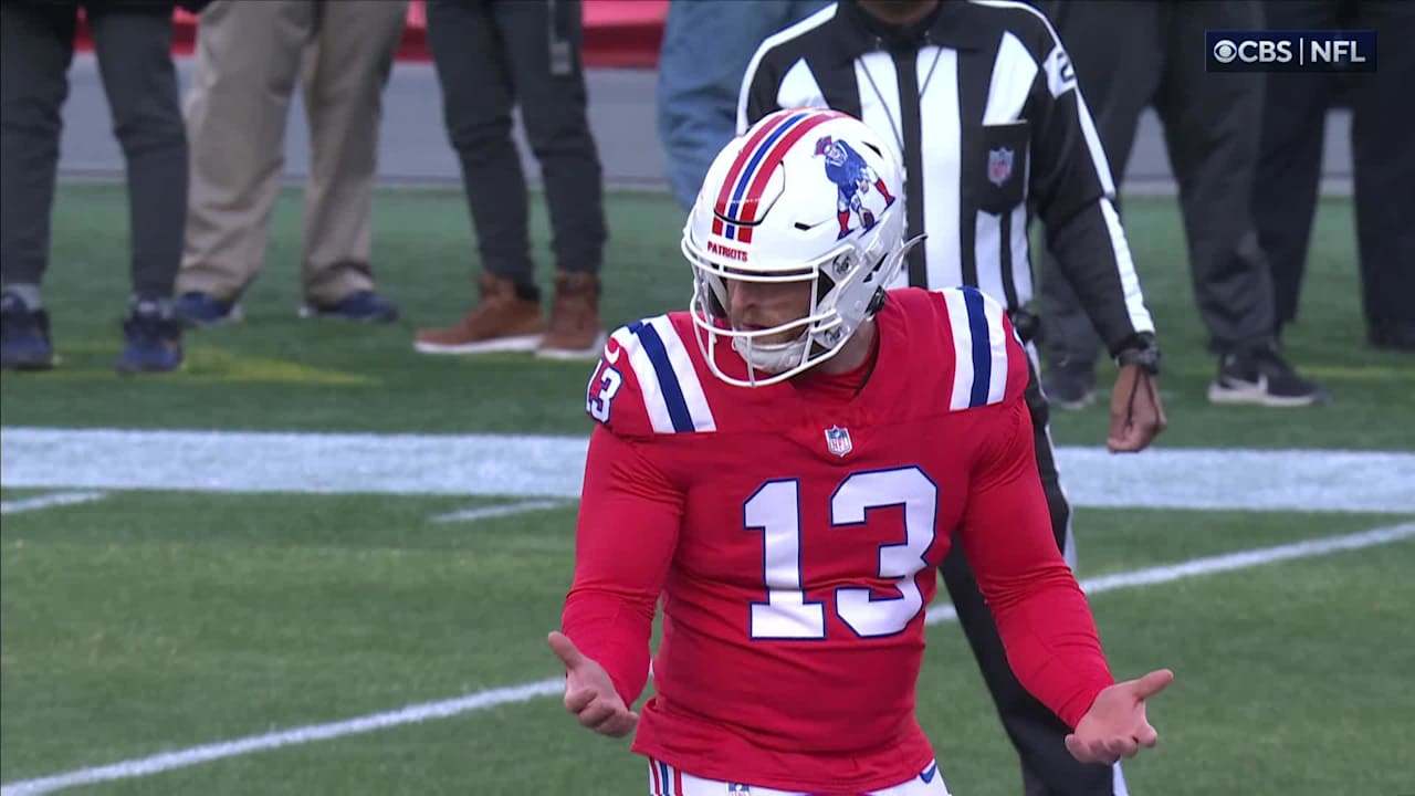 New England Patriots kicker Joey Slye misses his fifth sub-30-yard ...