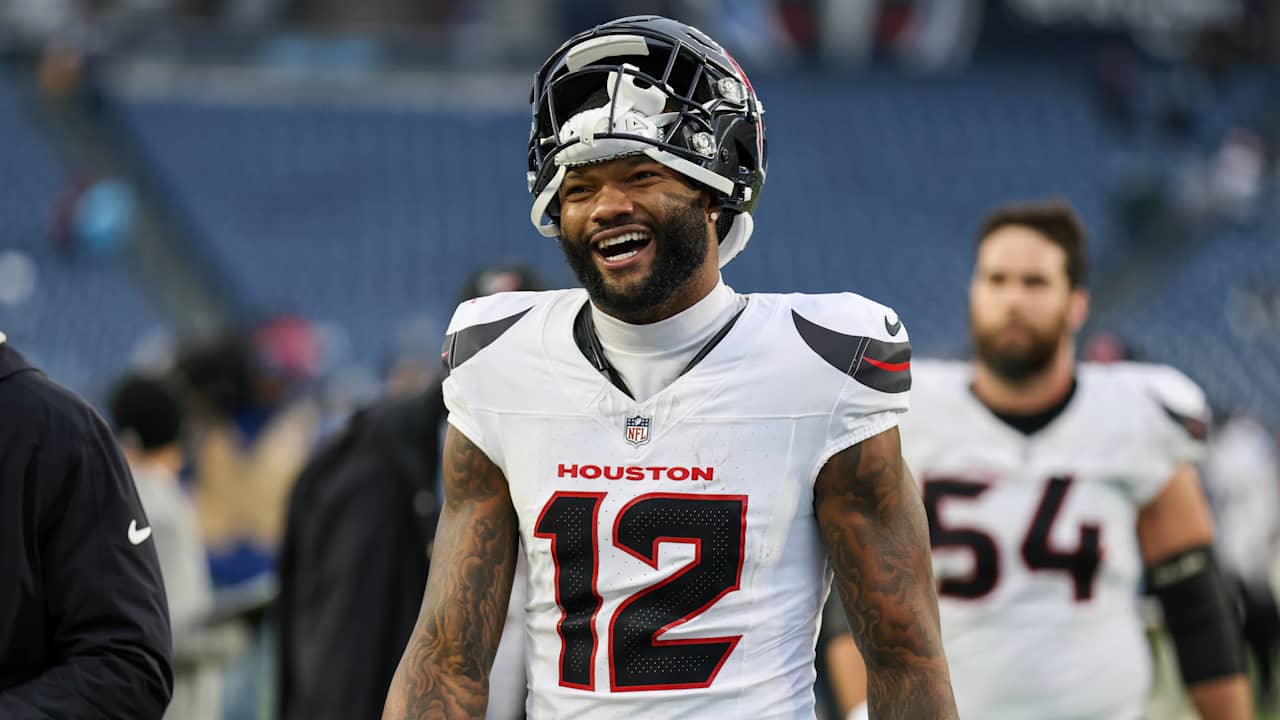 Nico Collins embracing leadership role with Texans rookie WRs: 'They're ...