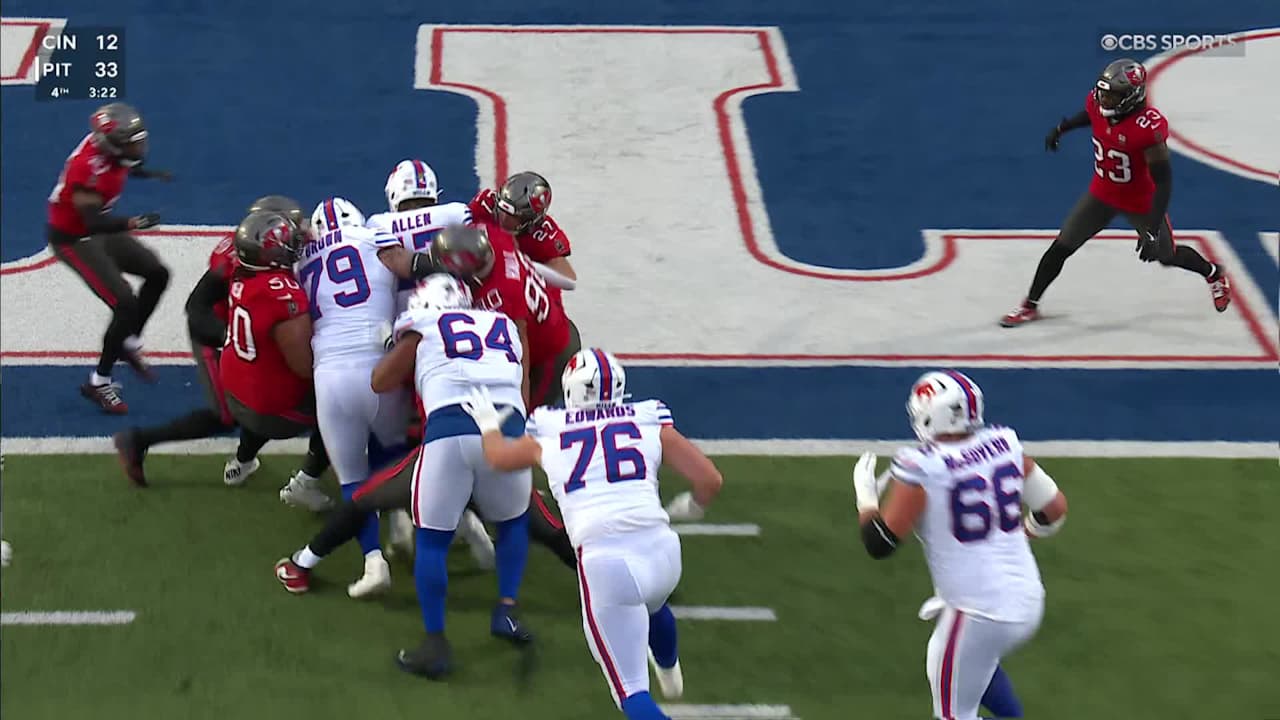 Buffalo Bills quarterback Josh Allen's SIXTH touchdown of day boosts ...